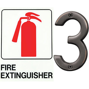 Numbers & Signs HY-KO lawn garden safety signs numbers for homes