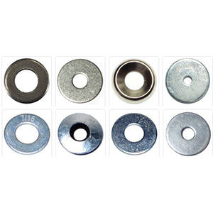 Washers finishing washer arrow fender washers pronged stainless steel