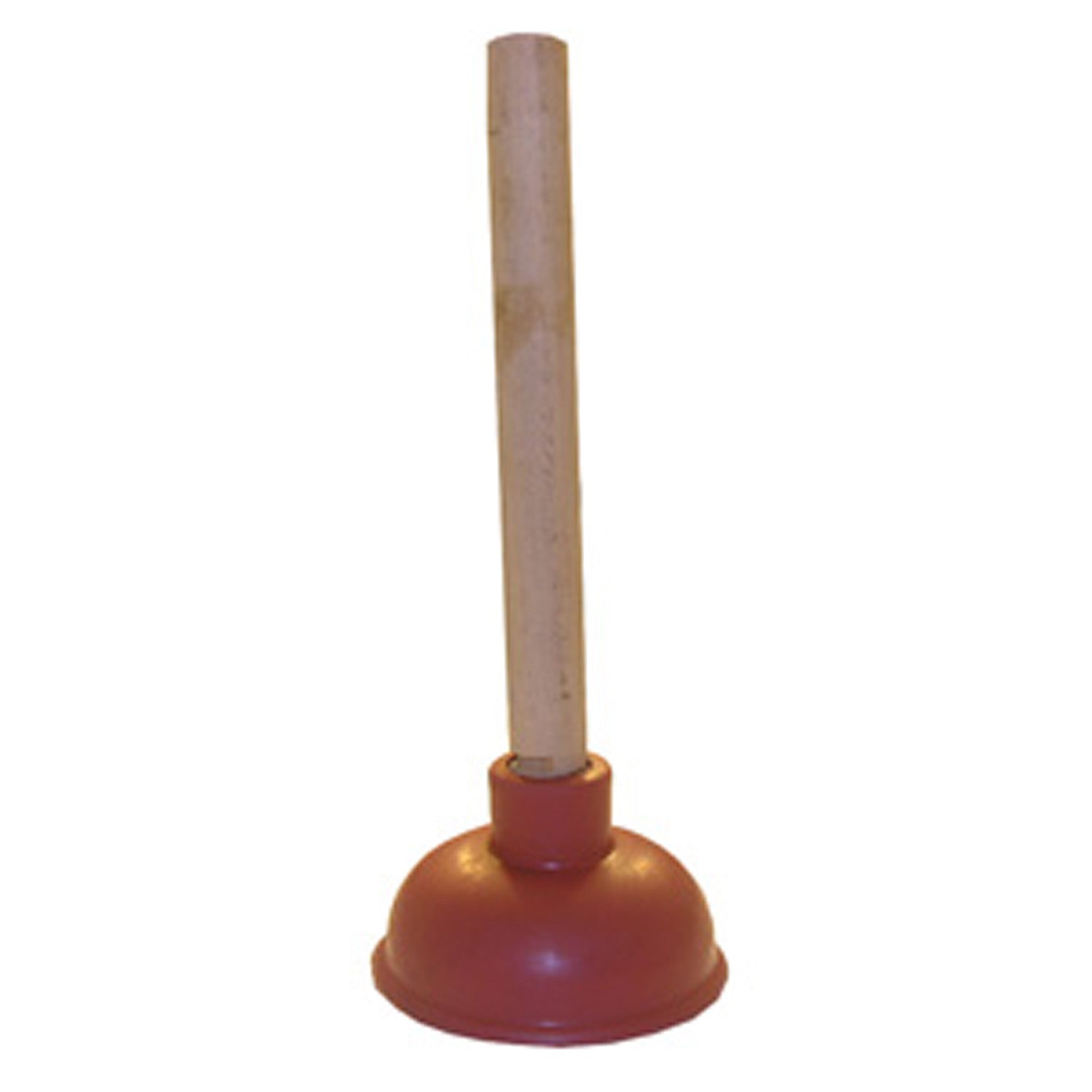 4 in red plunger w/9 handle