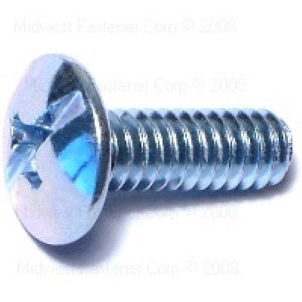 MIDWEST FASTENER Machine Screw 1/4-20 Thread 3/4 in L Truss Head Phill