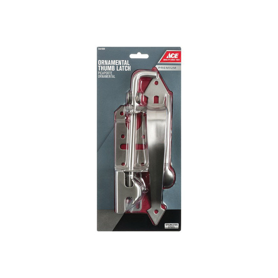 Ace Ornamental Gate Latch Stainless Steel - Tashman Ace Hardware