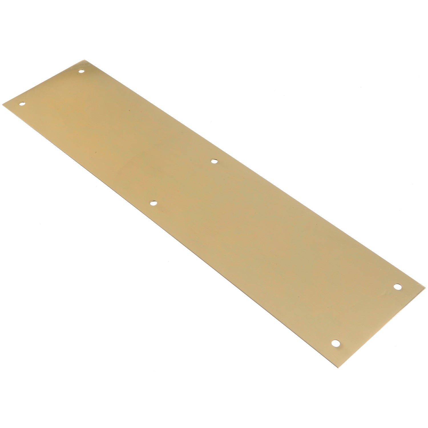 Ace Push Plate 15 In L 3 1 2 In W Brass - Tashman Ace Hardware