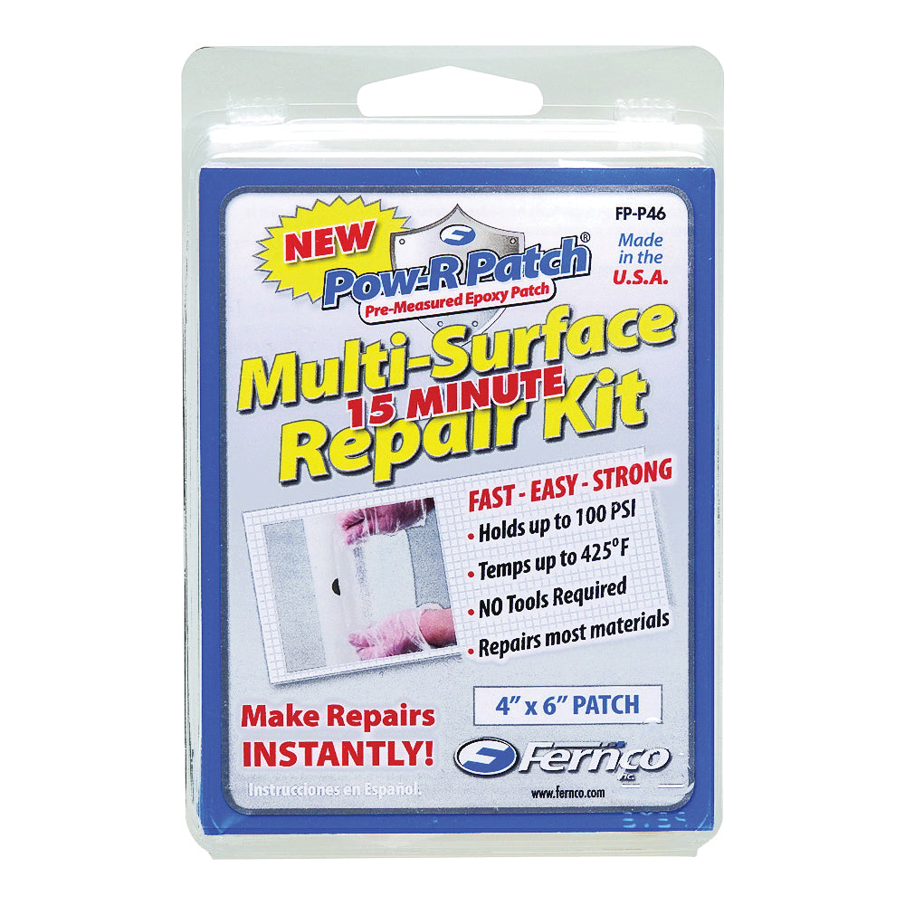 FERNCO Pow-R Patch Epoxy Patch Repair Kit Multi-Surface