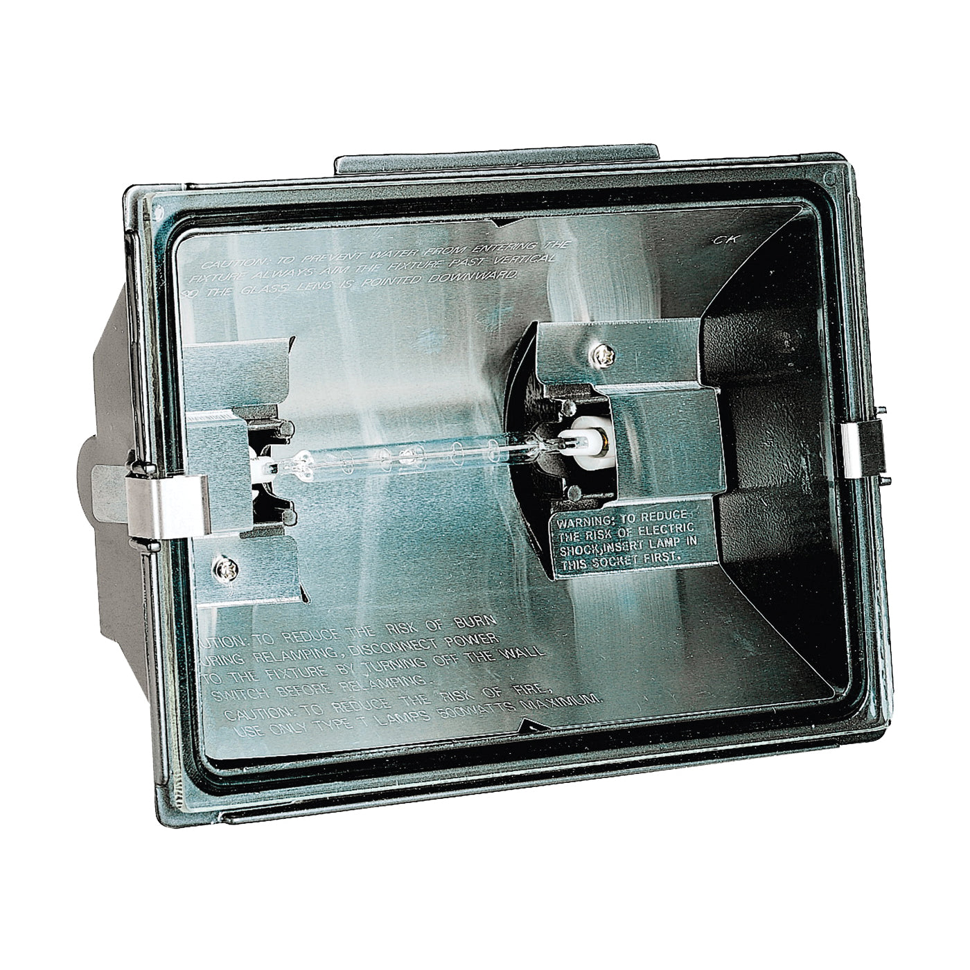 Heath Zenith Non-Motion Security Light 120 V 1-Lamp Halogen Lamp Metal