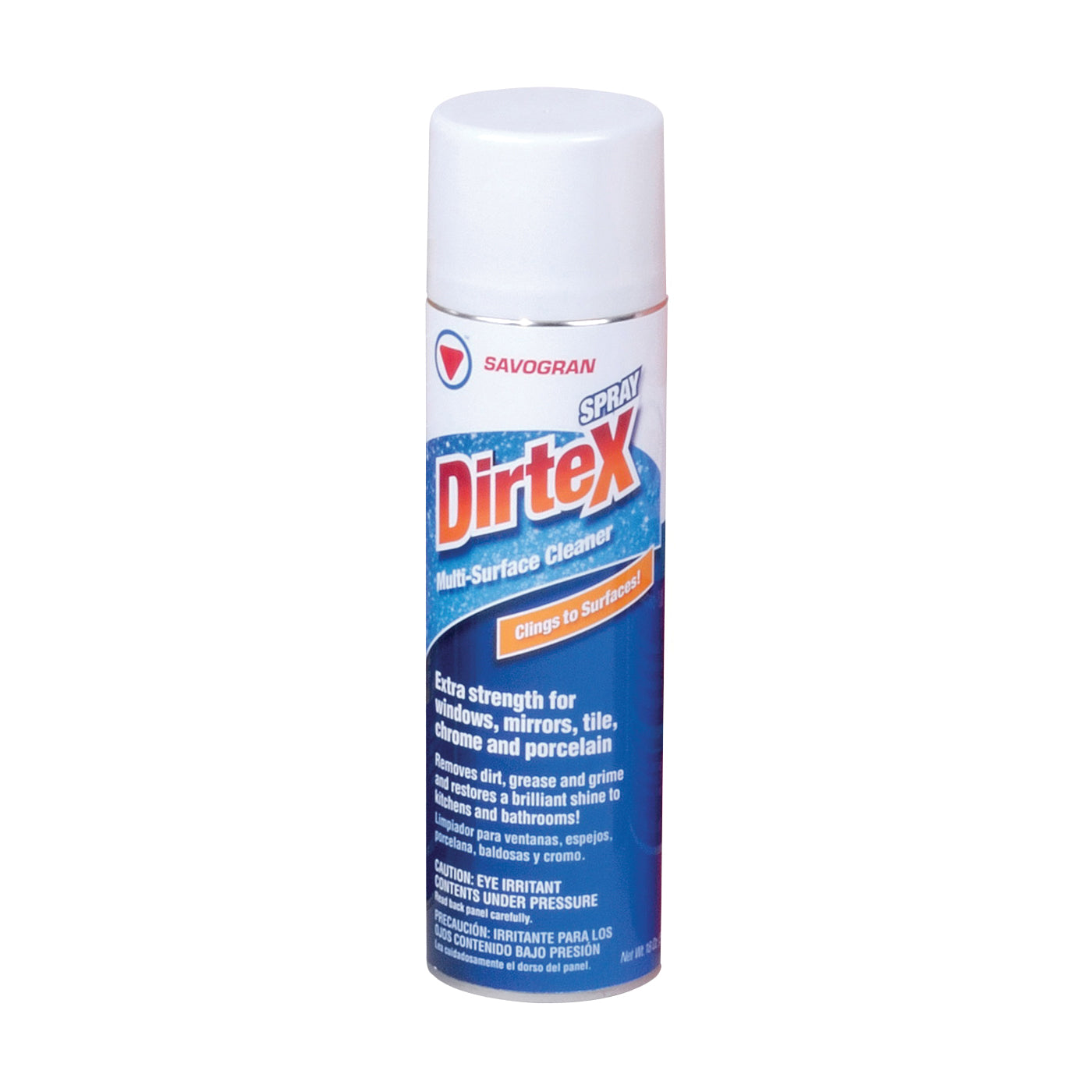Dirtex Cleaner 18 oz Can Liquid Ammonia Clear