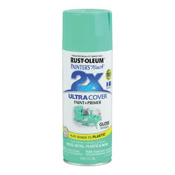RUST OLEUM PAINTER'S Touch Gloss Spray Paint Gloss Seaside 12 oz Aeros