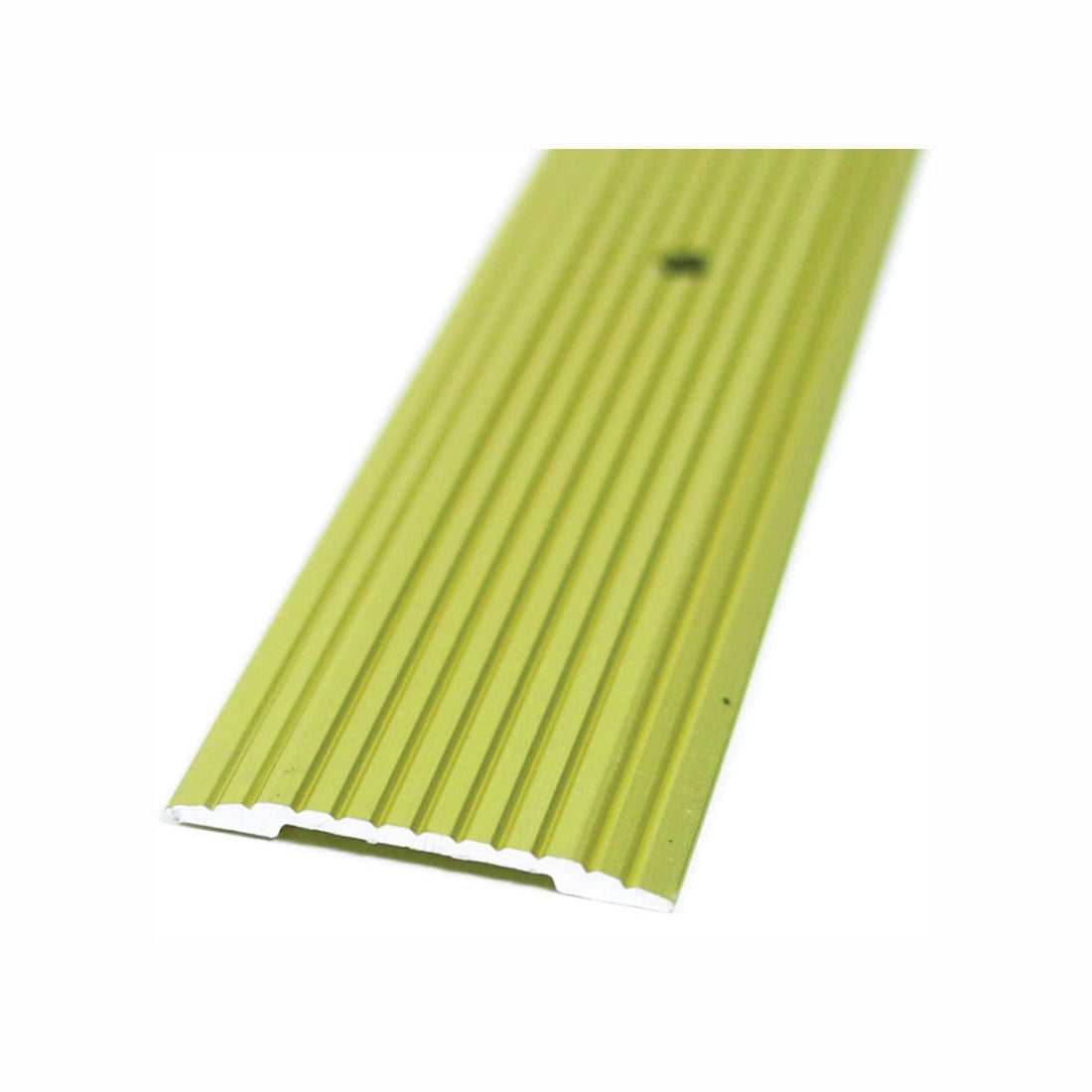 M-D Seam Binder 36 in L 1-9/32 in W Fluted Surface Aluminum Satin Bras